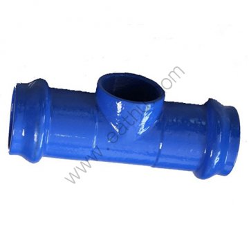 Ductile Iron UPVC PVC Pipe Fitting For PVC Pipe PVC Double Sockets Tee ...