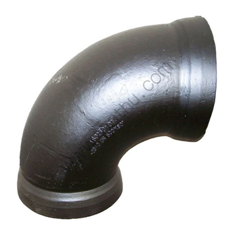 Ductile Iron Push-on Fitting EN545 ISO2531- ISO2531 90°Double Socket Bend - Buy Ductile Iron PVC ...