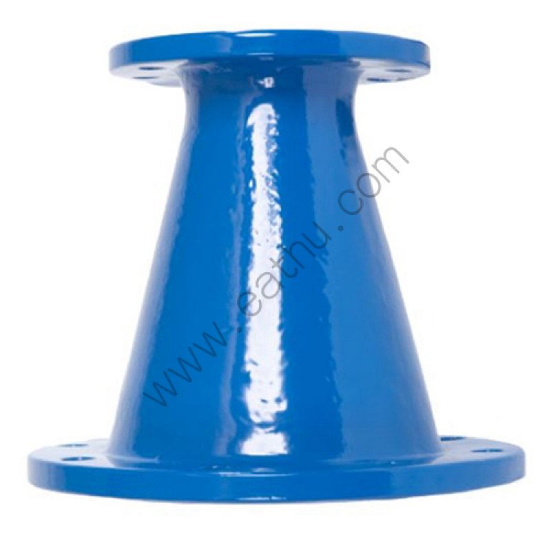 Ductile Iron UPVC PVC Pipe Fitting For PI Pipe Double Flange Concentric ...